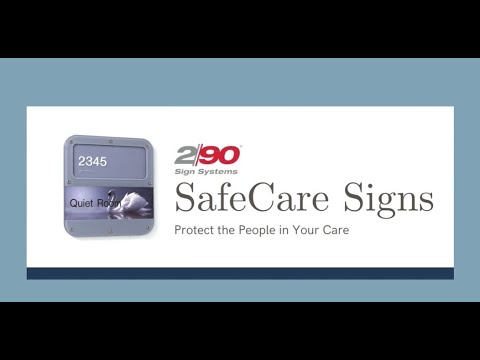 SafeCare Behavioral Health Signage Demo - YouTube