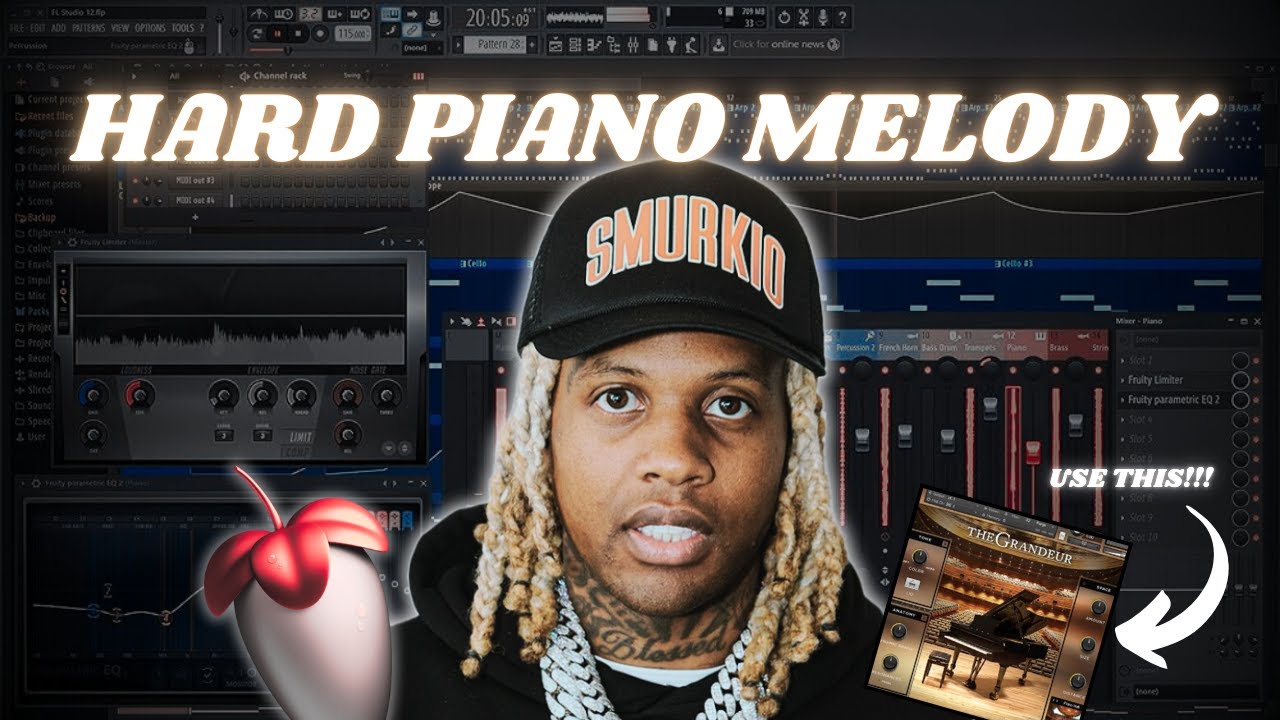 How To Make HARD PIANO Melodies in FL Studio! - YouTube