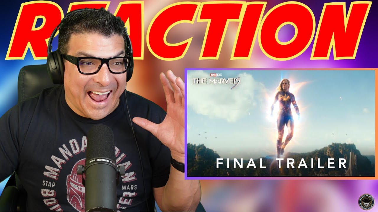 THE MARVELS FINAL TRAILER REACTION!! | Marvel Studios | Disney - YouTube
