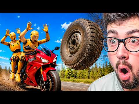 ACCIDENTES POR FALLOS MECÁNICOS 😱 | BeamNG Drive