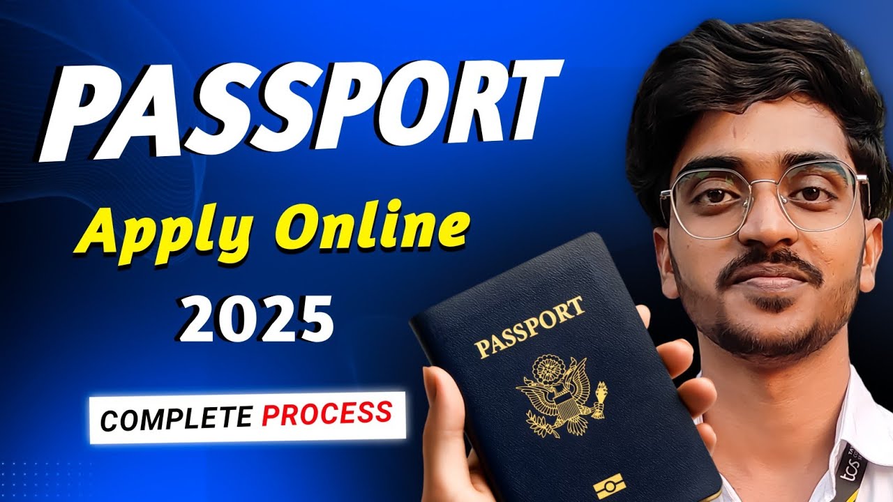 How to apply for Passport online | Passport Apply Online 2025 | Apply E ...