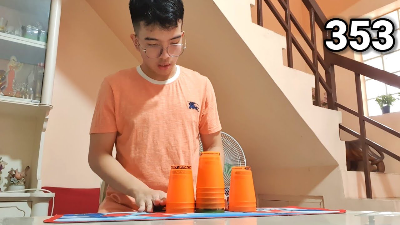Sport Stacking: 5-Minute Challenge Across 3 Consecutive Days!" - YouTube
