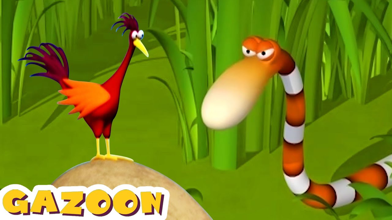 The Ultimate Snake Trap | Gazoon | Funny Animal Cartoons | HooplaKidz ...