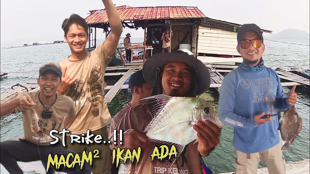 Santai mancing di kelong cikgu | pulau aman | - YouTube