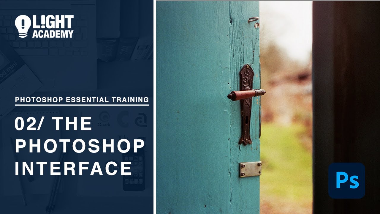 Photoshop Essential Training 02 Explore The Photoshop Interface - YouTube