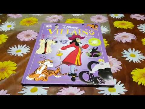 Walt Disney Villains The Essential Guide Book Like New First  American Edition, Year 2004