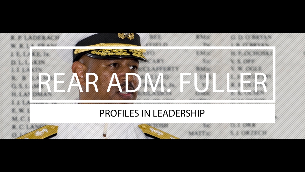 Profiles in Leadership: Rear Adm. John Fuller - YouTube