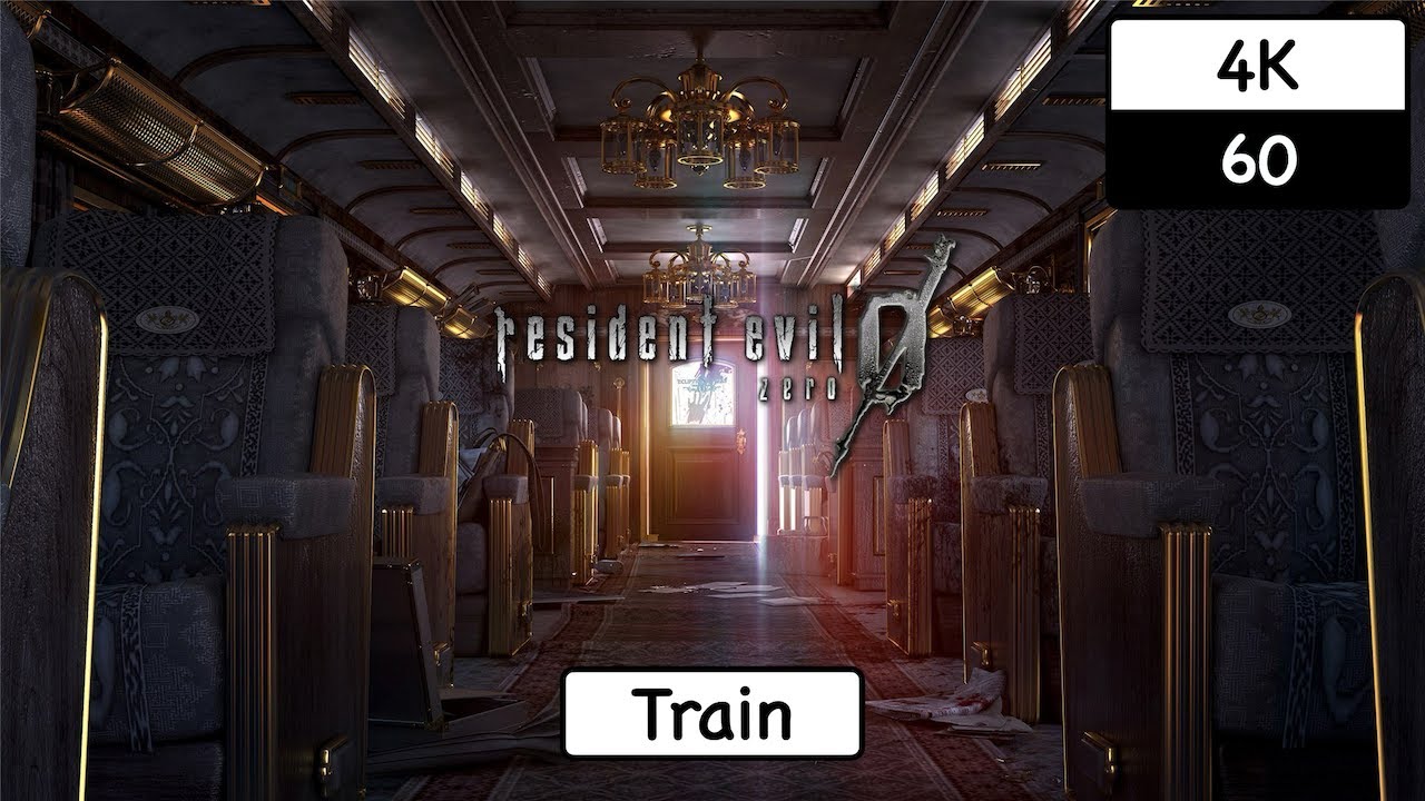 Resident Evil 0 HD Remaster Full Walkthrough - Train - [4K 60] - YouTube
