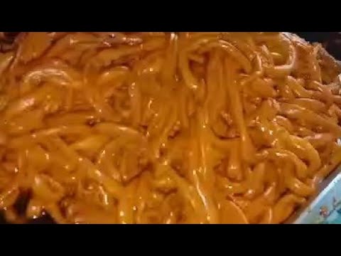 Chicken intestine for BBQ - YouTube