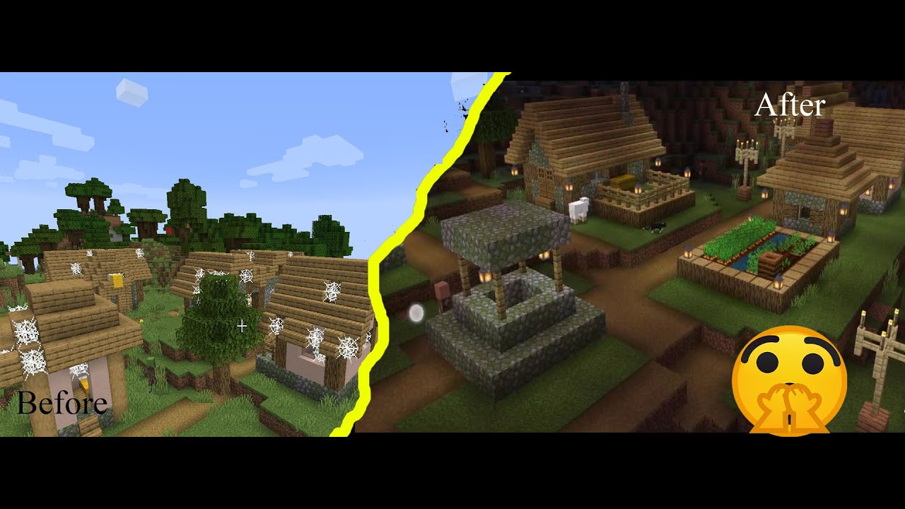 MINECRAFT ABANDONED VILLAGE TRANSFORMATION - YouTube