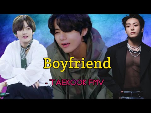 [ Taekook FMV ] Boyfriend || Hindi song ||  Taehyung × Jungkook || lovely bts story