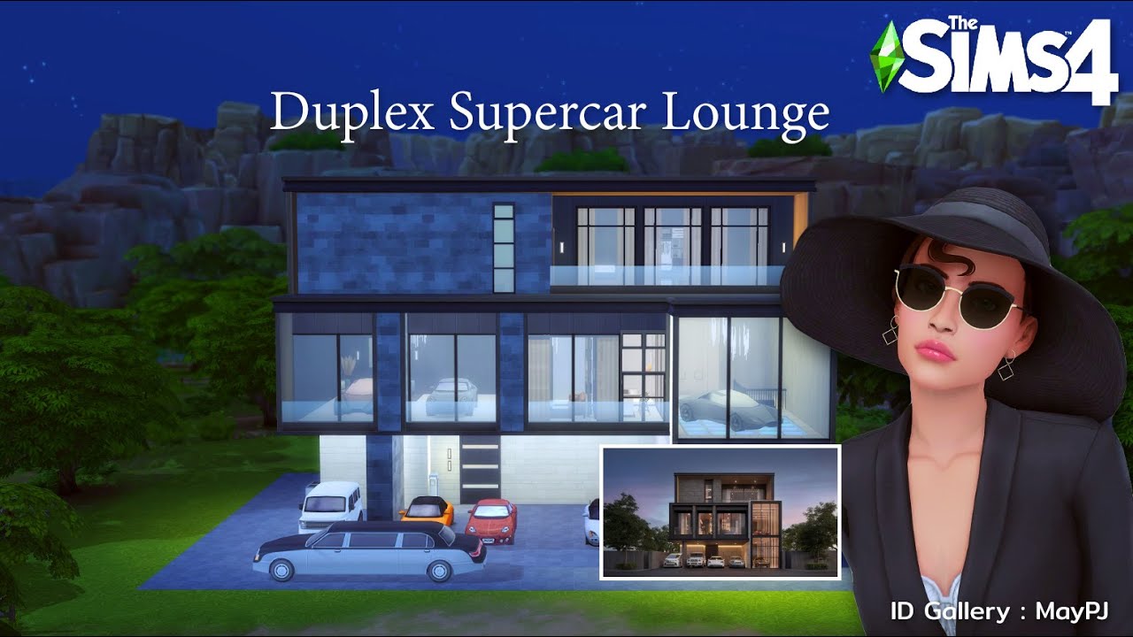 🔴 LIVE : EP.3 Duplex Supercar Lounge - The Sims 4 - YouTube