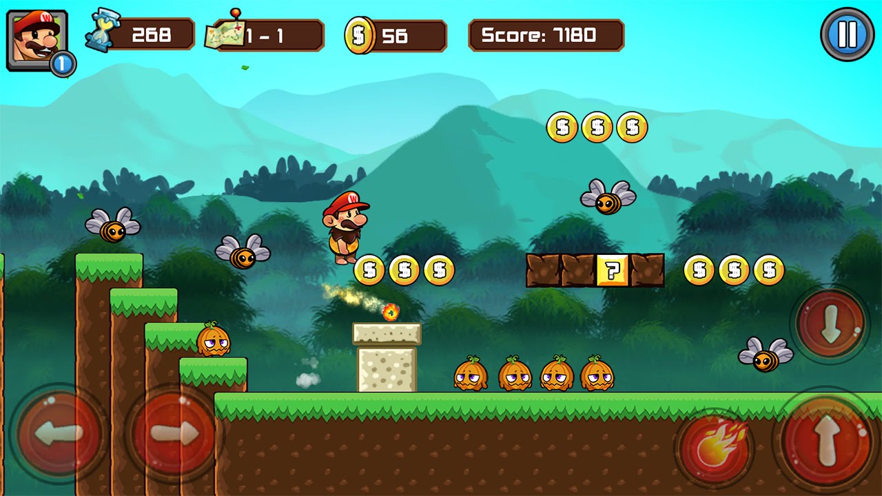 Super Jungle World for Mario - Android - YouTube