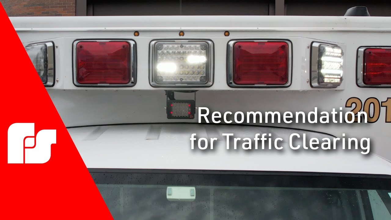 Recommendation for Traffic Clearing | Federal Signal | Brian Emmel ...