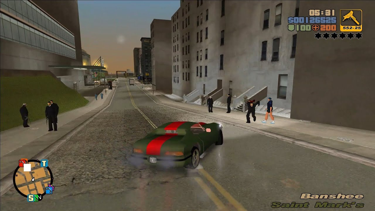 GTA 3 (Extended Gang Wars Mod) [PC] Gameplay 28 (Infinite Health) - YouTube