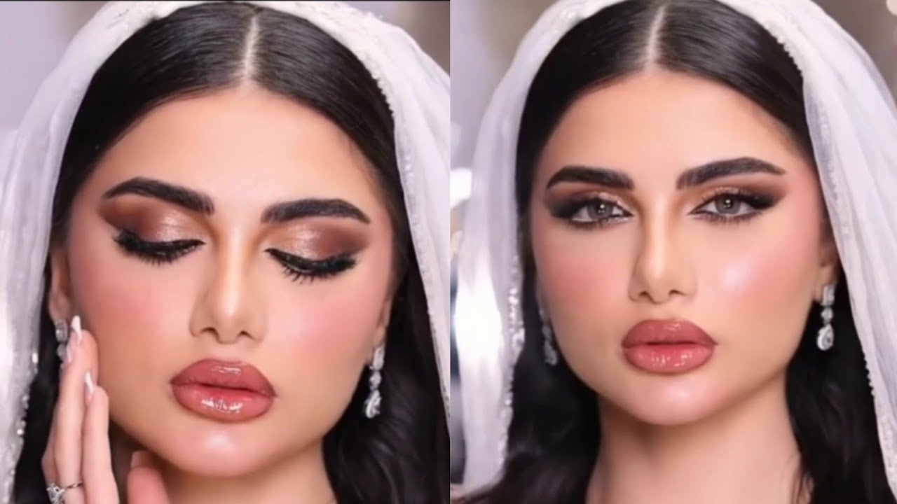 Bridal makeup tutorial step by step for beginners #makeup - YouTube