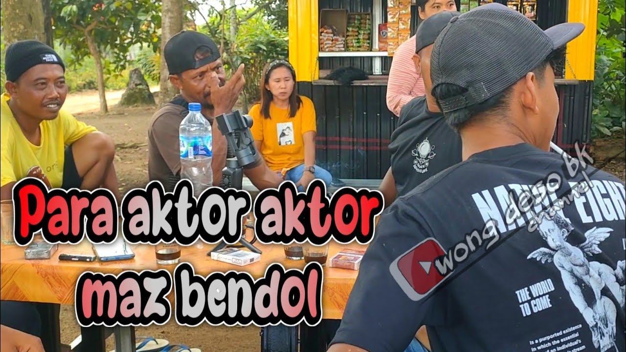 DAILY VLOG‼️AKTOR AKTOR MAZ BENDOL DI SELA SELA ISTIRAHAT!BTS MAZ BENDOL - YouTube