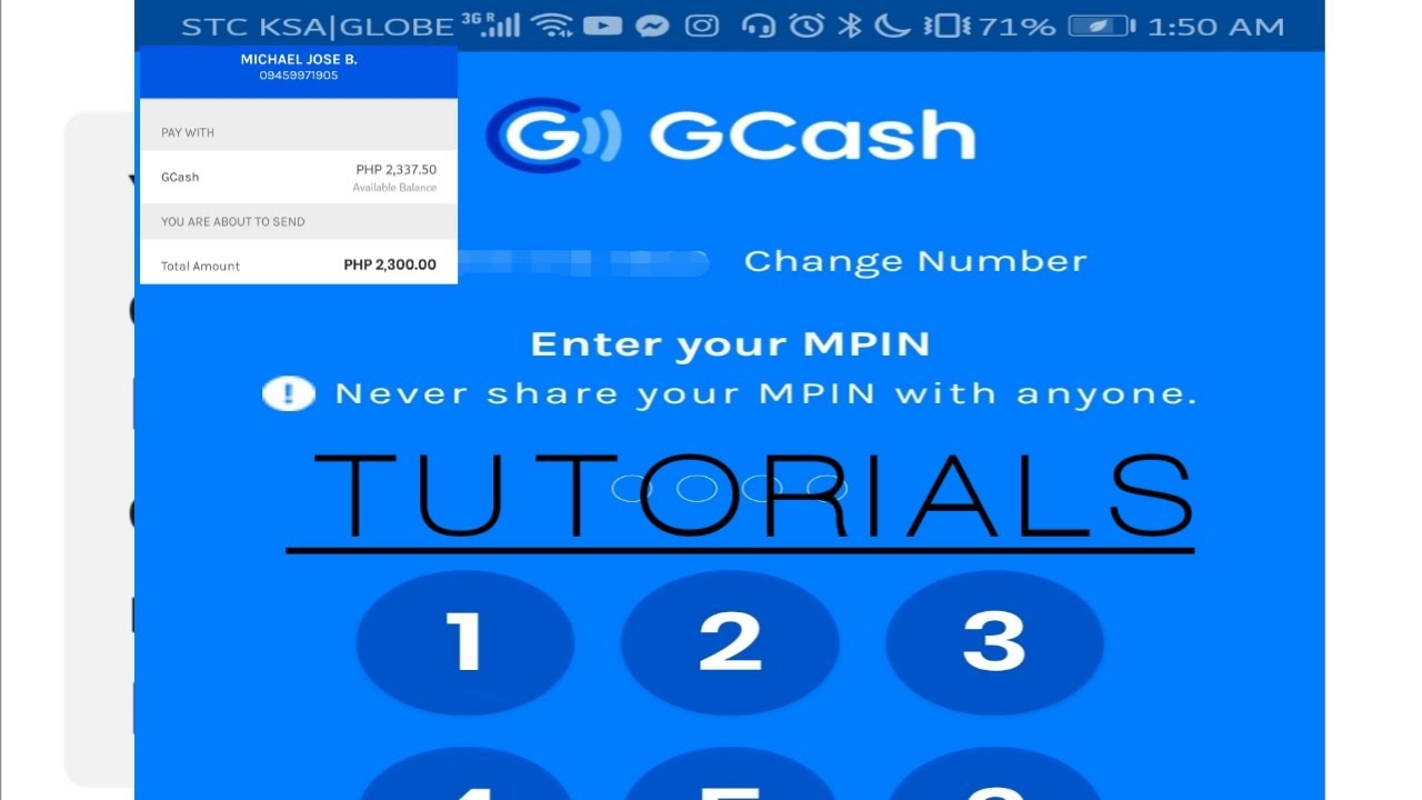 How to use GCash App📲🆕? - YouTube