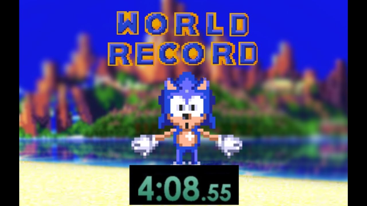 Sonic 3 Speed Run World Record: 4:08 Minutes - YouTube
