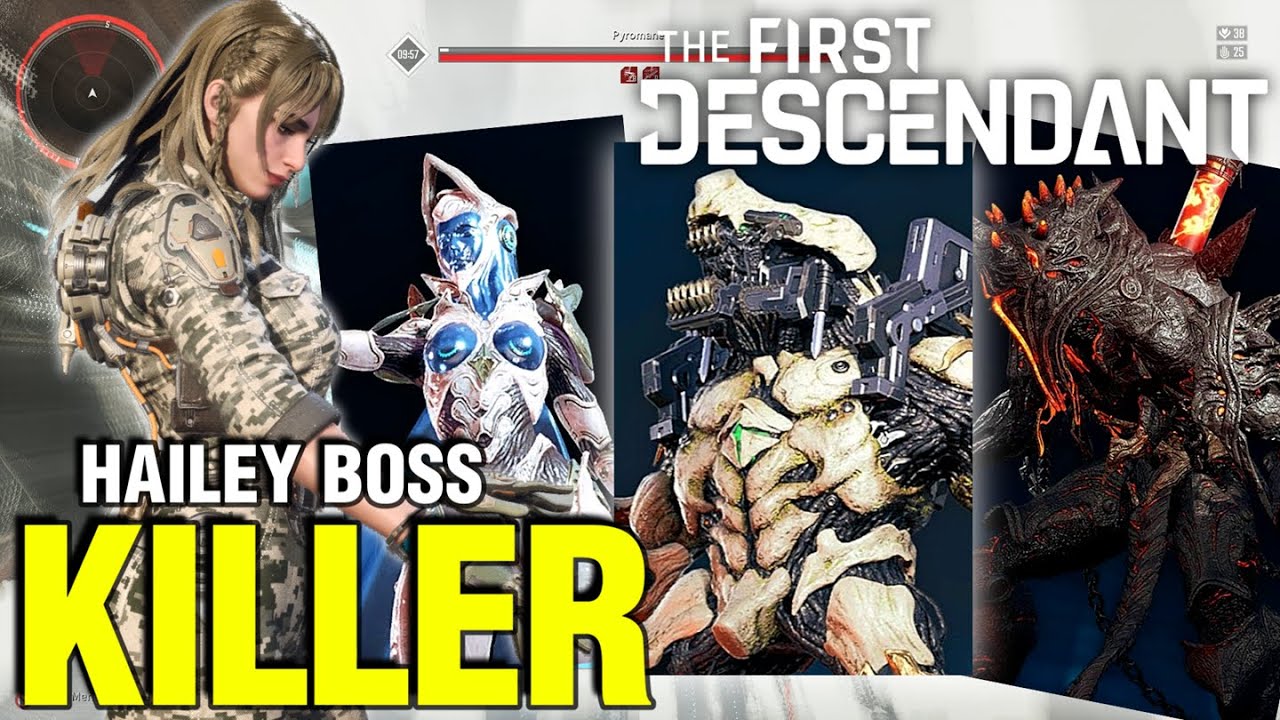 MEIN HAILEY BOSS KILLER BUILD the FIRST DESCENDANT - YouTube
