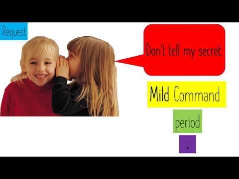 Imperative Sentences - Period or Exclamation Mark #MyChildrensHQ # ...