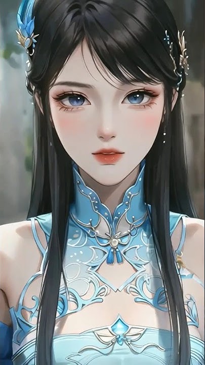 yun yun ai version #ai #cute #beautiful #art #stablediffusion - YouTube