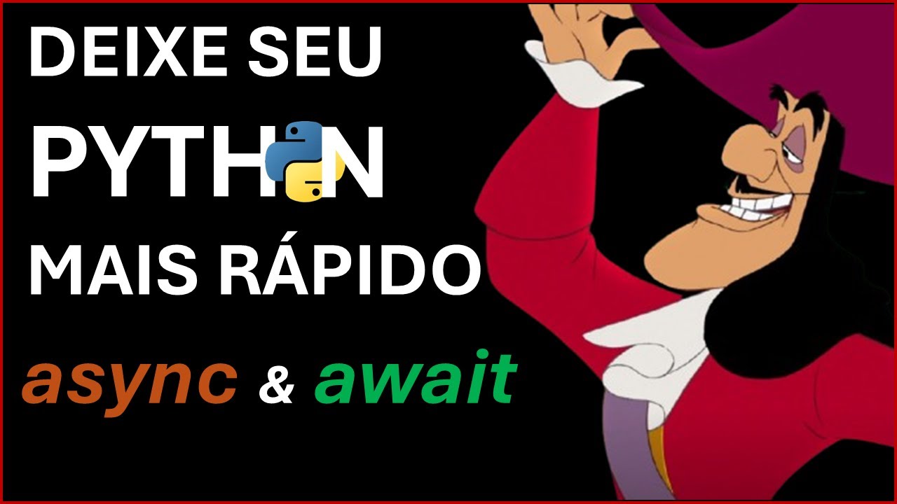 Como Acelerar Python Ao Extremo Com FunÇÕes AssÍncronas Async Await Coroutines Youtube 3394