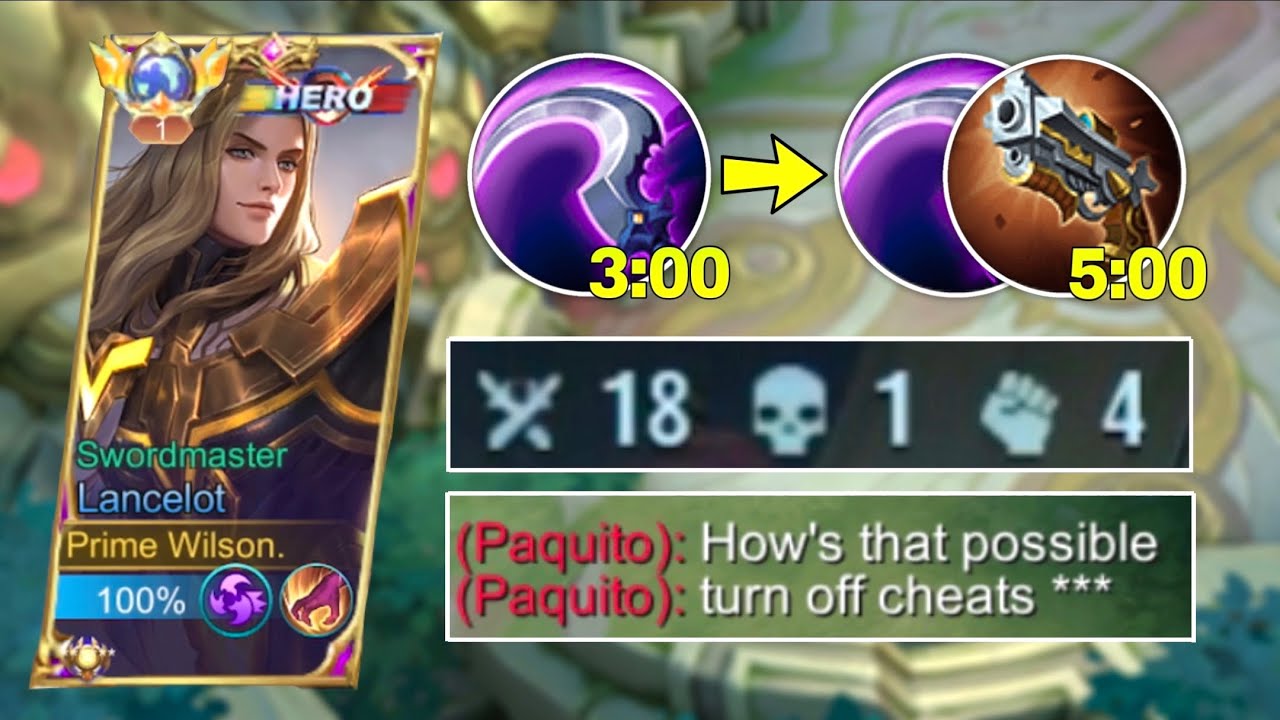 2 BUILDS IN 5 MINUTES!! | GLOBAL LANCELOT FAST HAND COMBO + ULTRA ...