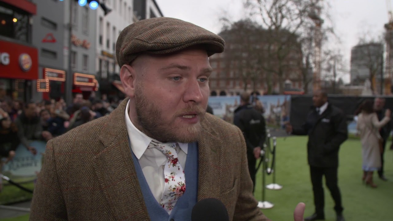 Peter Rabbit UK Premiere - Itw Dominic Lewis (Official video) - YouTube