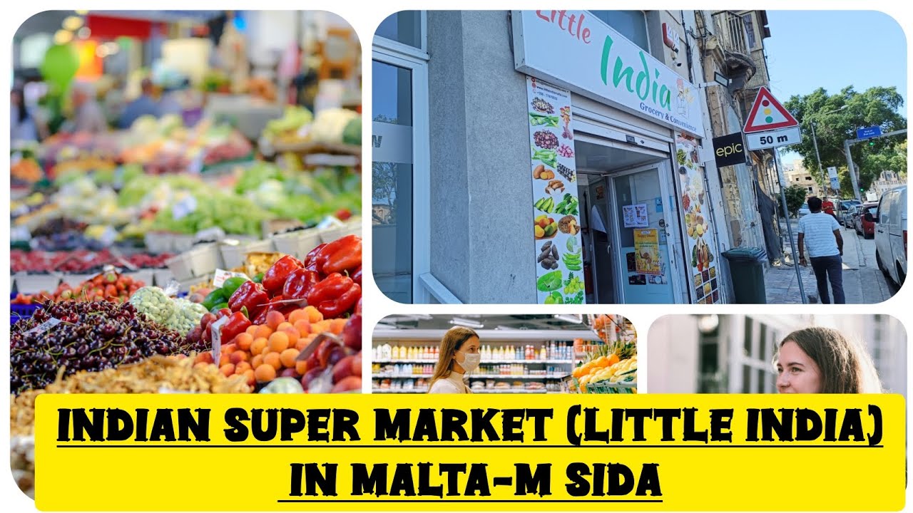 Indian super market (little india) in Malta-m sida#travel #explore# ...