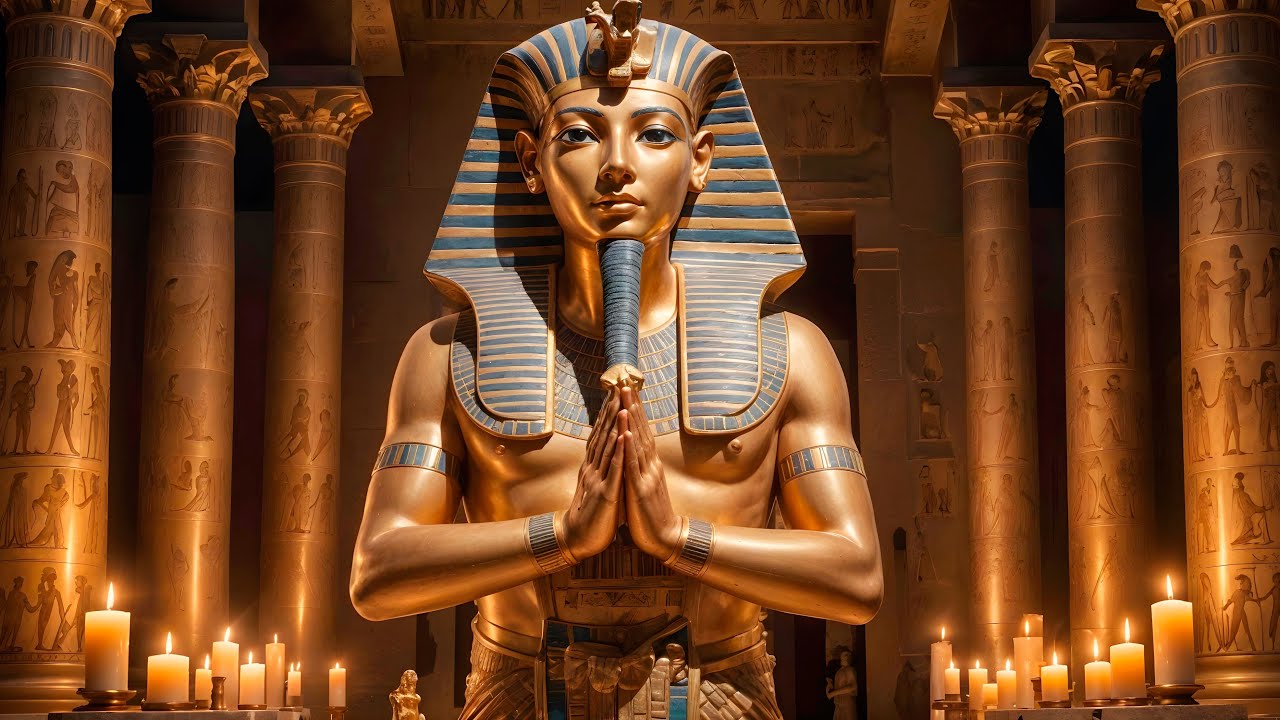 Egyptian meditation music for positive energy 🌀 relax mind body and ...