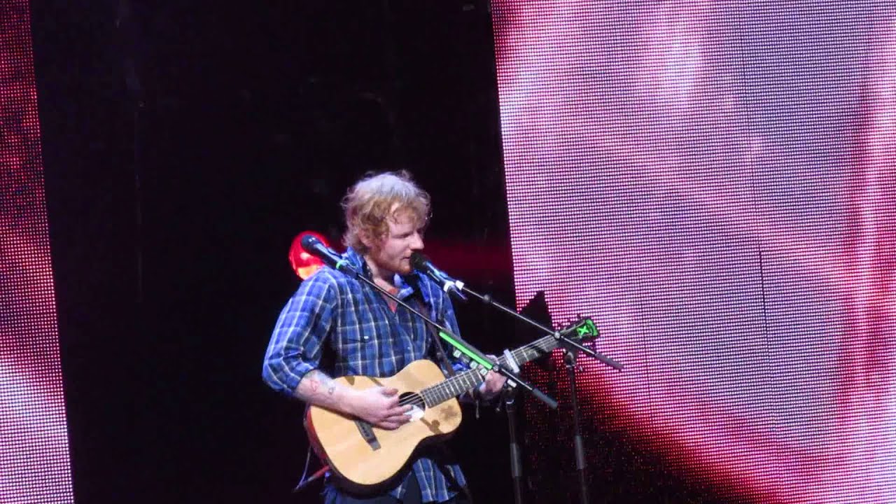 Live in Orlando Bloodstream - Ed Sheeran 09/08/15 [HD] - YouTube