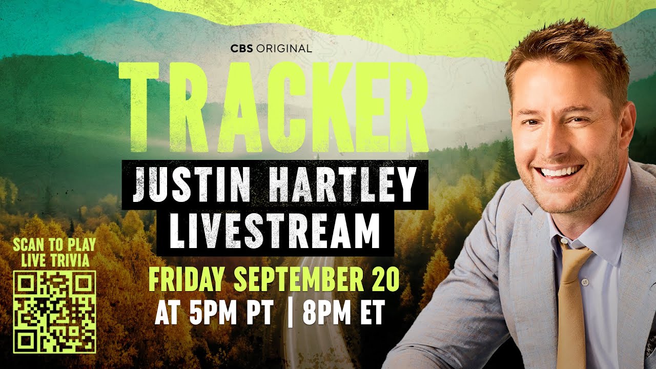 TRACKER | JUSTIN HARTLEY LIVESTREAM | CBS - YouTube
