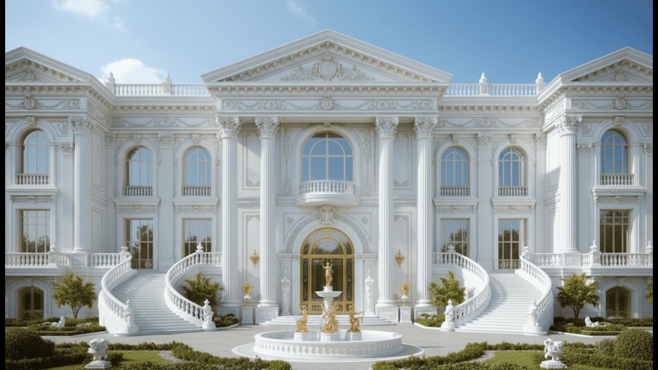 Inside a Billionaire’s Palatial & Luxurious Living Room - YouTube