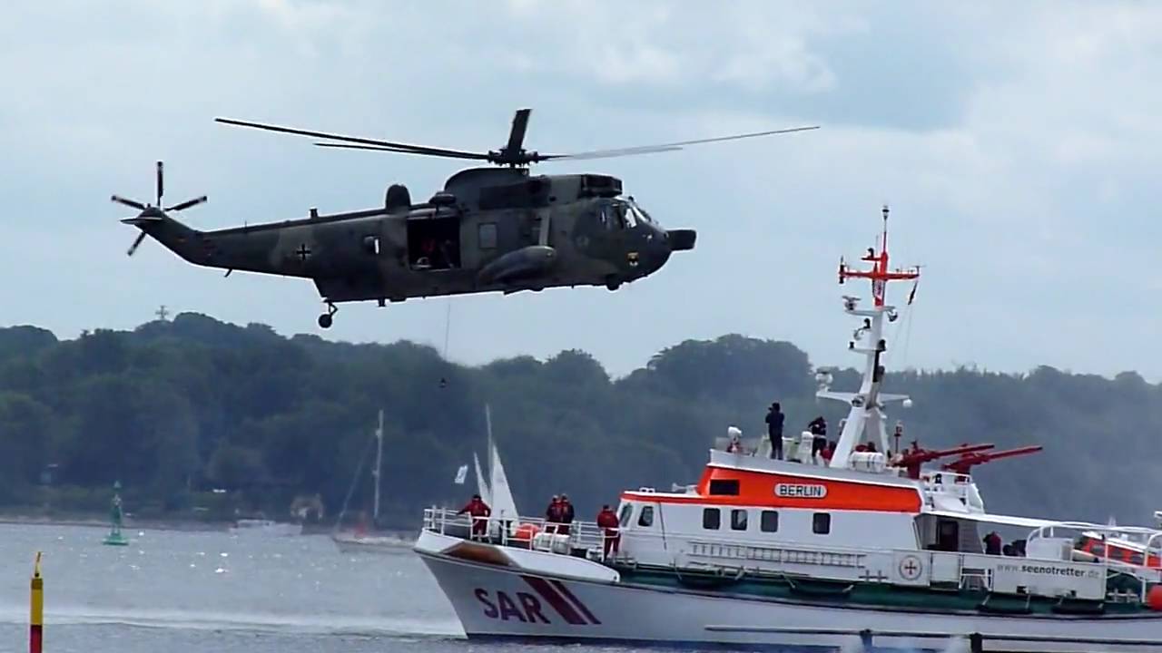 Westland Sea King SAR Demo Teil 2 - YouTube