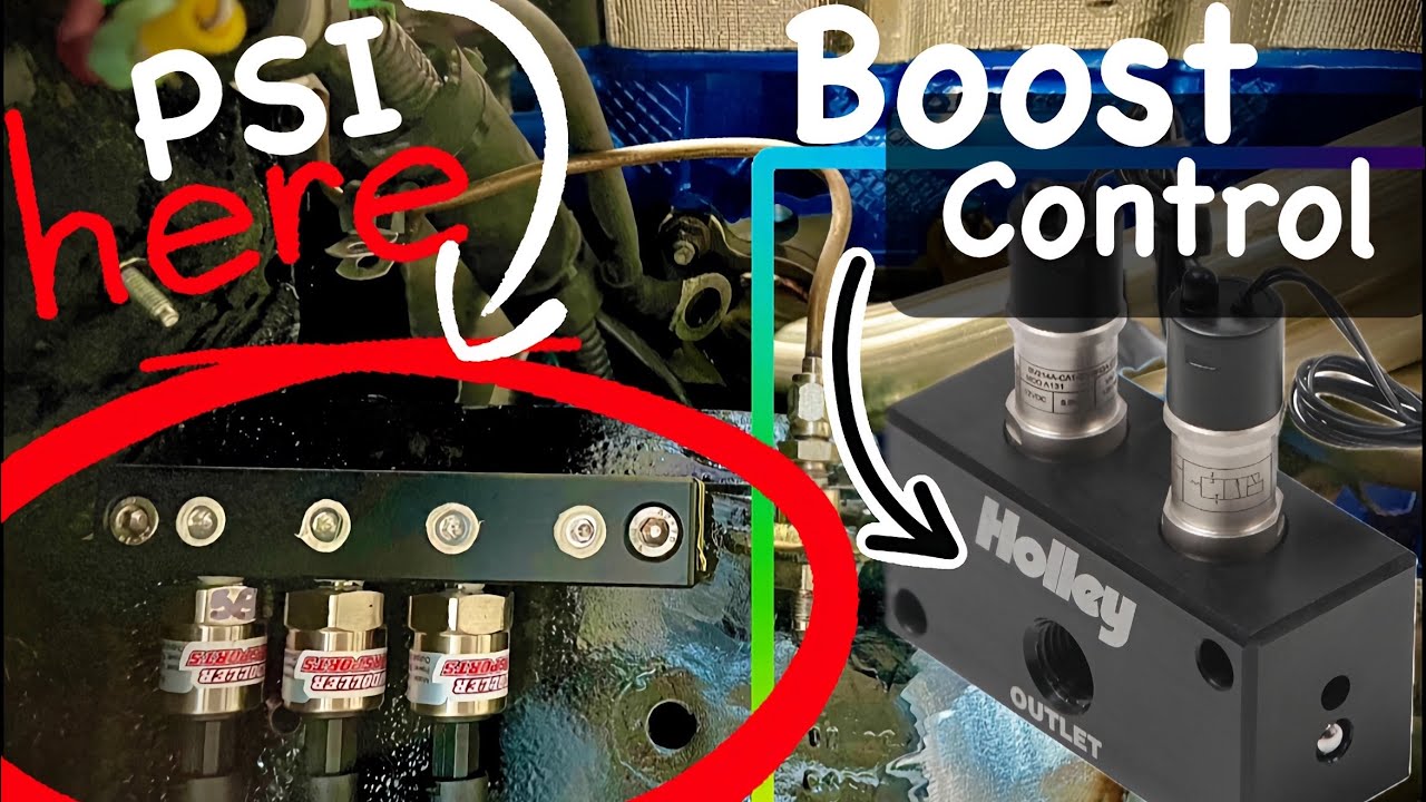 Remote Mounting PSI Sensors & Adding Holley Boost Solenoid 🔥 - YouTube