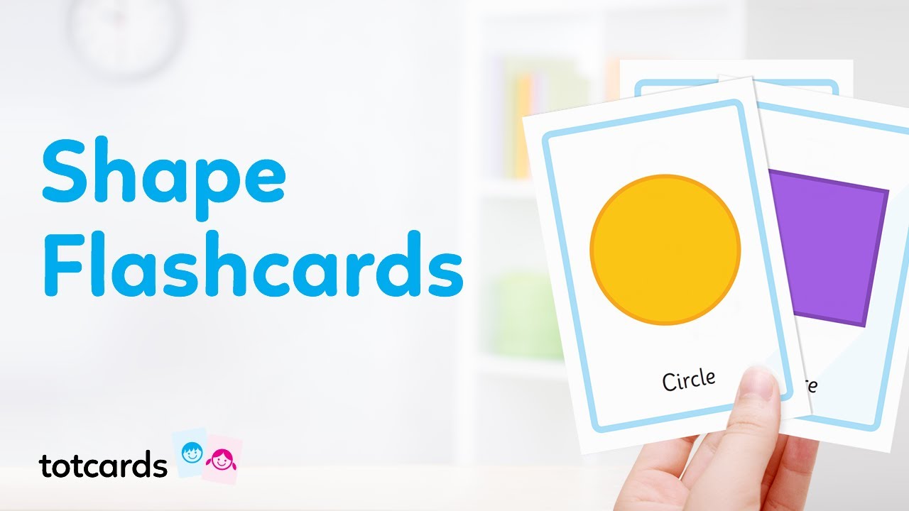 Shape flashcards - Shapes flash cards for kids - learn basic shapes ...