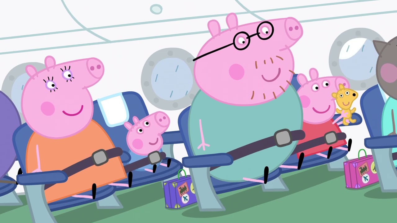 Peppa Pig Flies Over the Moon 🐷 ️@Peppa Pig - Official Channel - YouTube