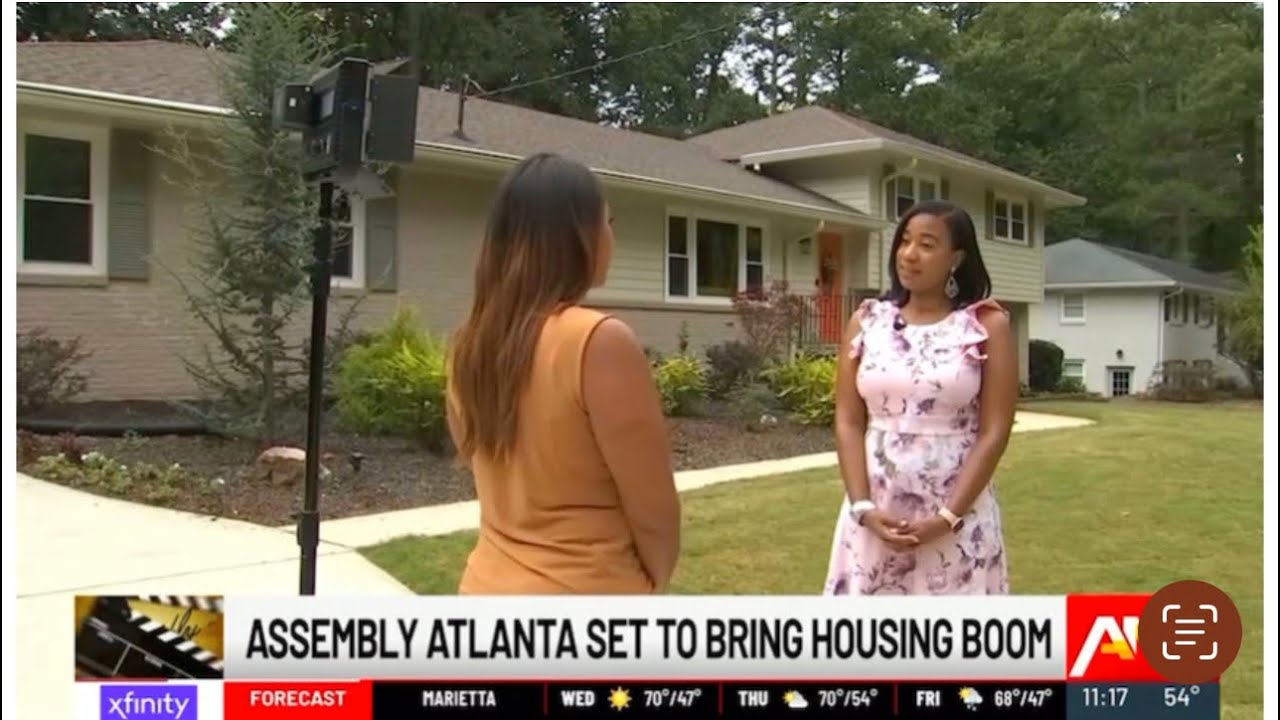 Realtor Ericka Cannida on Atlanta News First - Assembley Studios ...