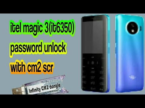 itel magic 3 it6350 password unlock with cm2.with boot key - YouTube