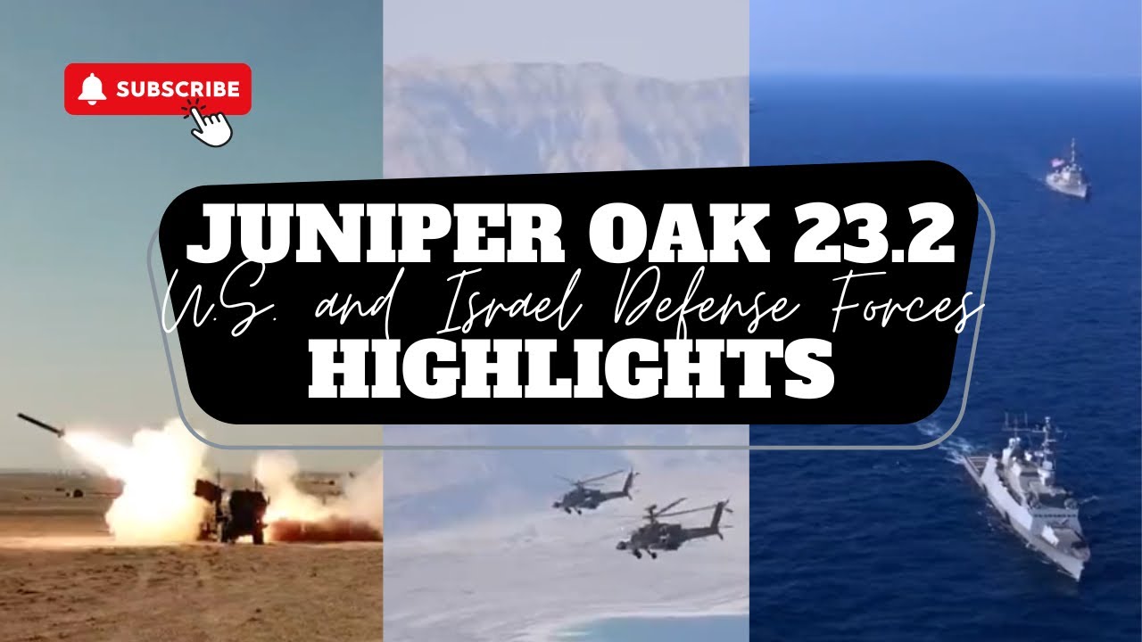 Juniper Oak 23.2 Highlights - U.S. and Israel Defense Forces - YouTube