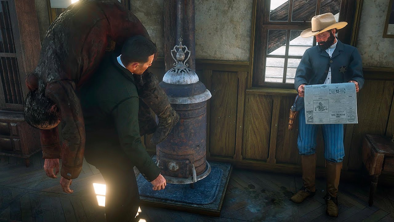 What Happens If You Bring Bodies to the Sheriff’s Office in RDR2? - YouTube