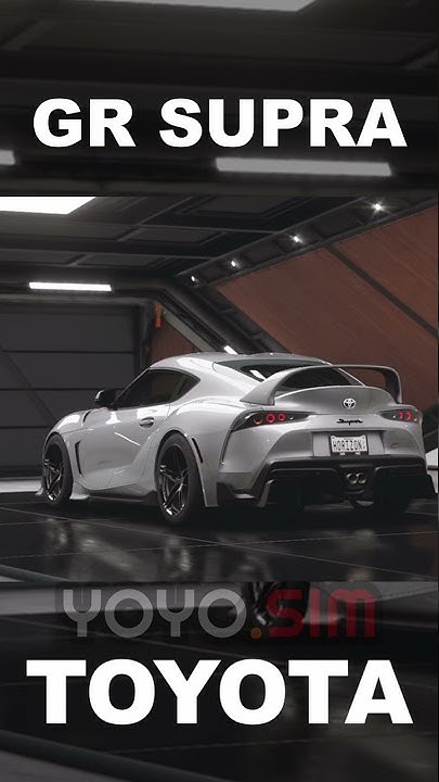 Toyota Supra GR Forza Horizon 5 Gameplay Using Logitech G923 - YouTube
