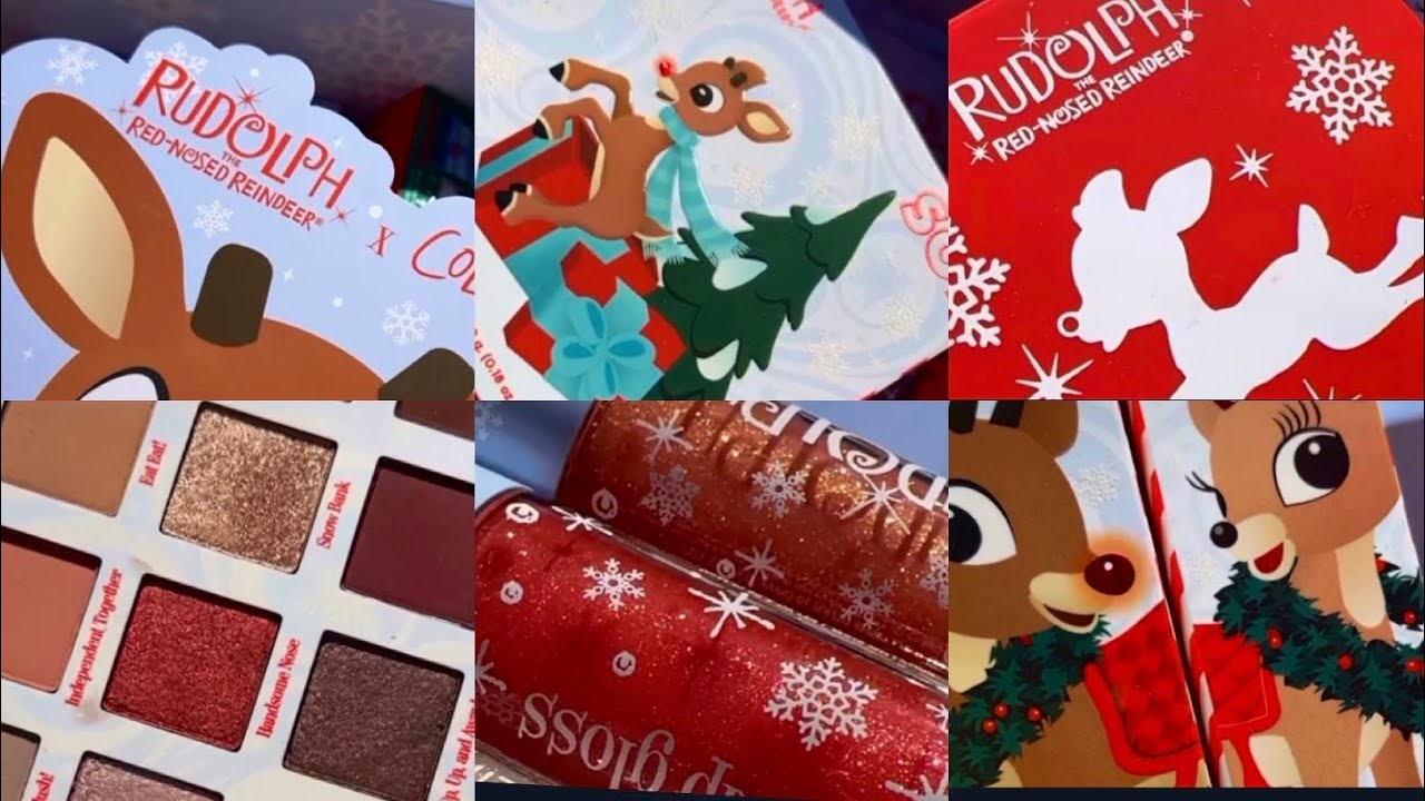 COLOURPOP Rudolph the red nosed reindeer Nueva colección de navidad ...