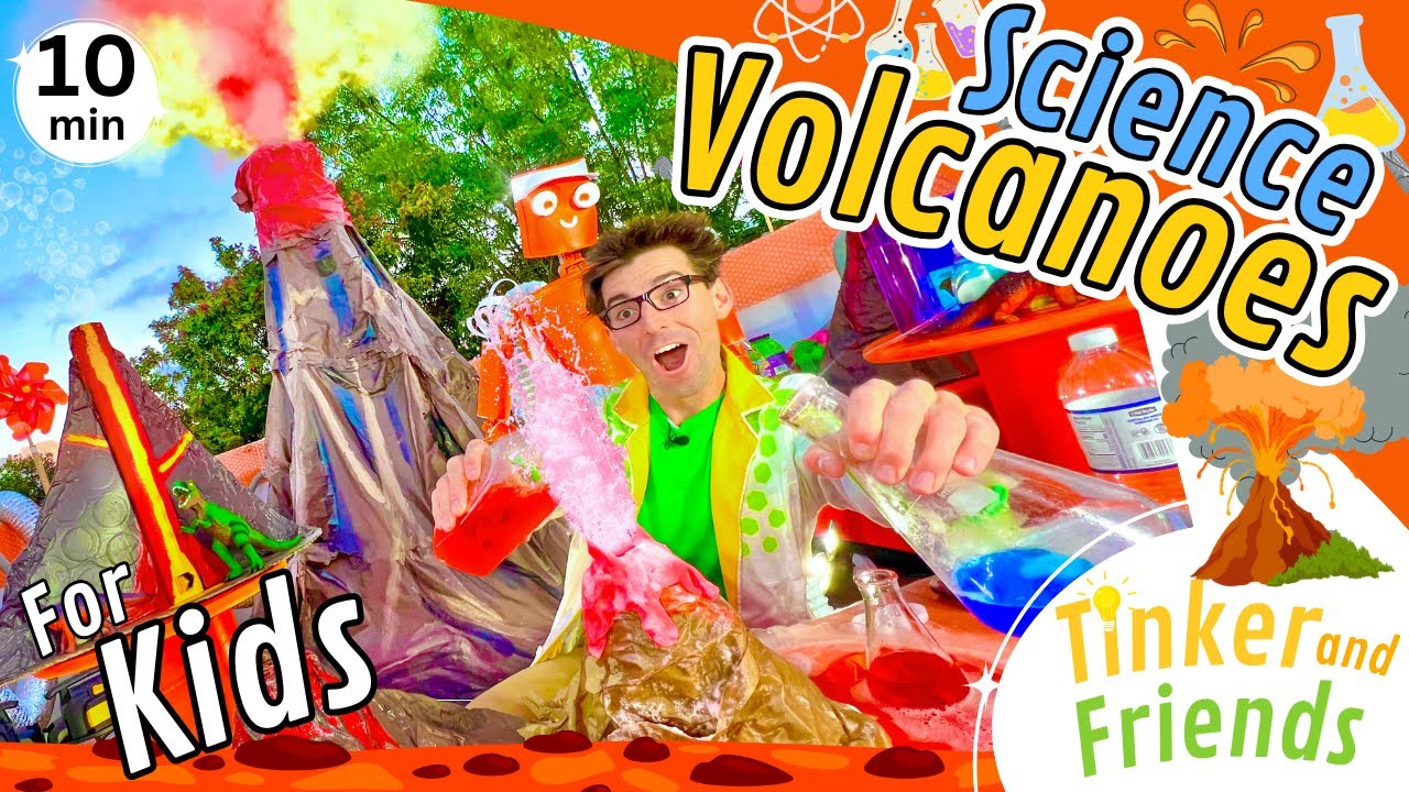 Science Volcanoes for Kids - Science Experiments, Bubbles, Vacuums ...