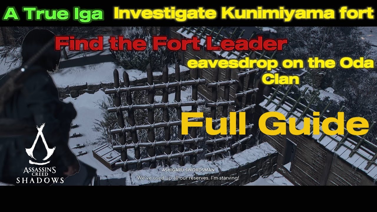 A True Iga Investigate Kunimiyama Fort Fort Leader Eavesdrop on the Oda ...