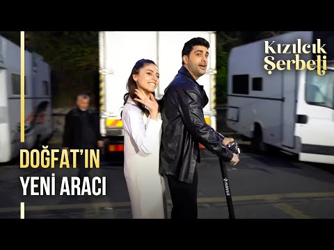 #DoğFat kamera arkasında da hız kesmiyor 🛴🔥
