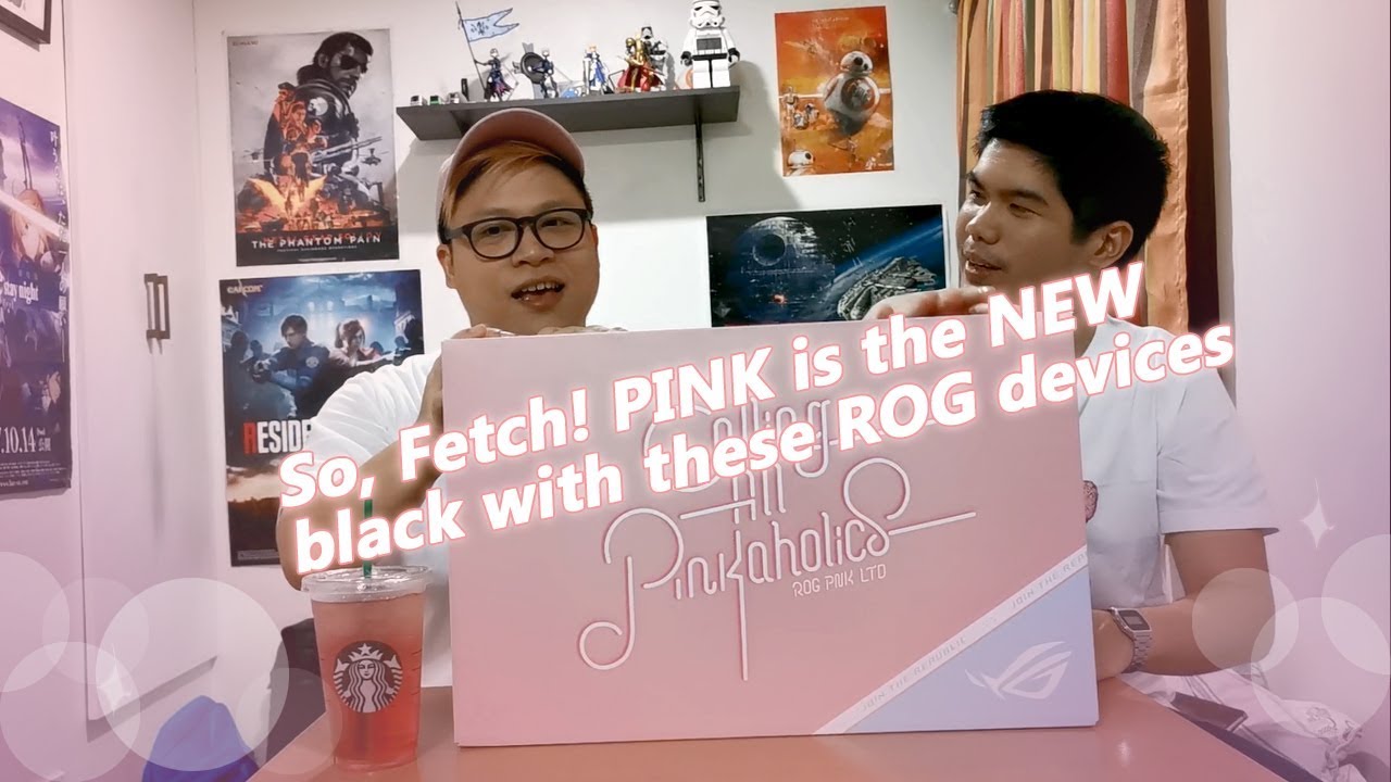 SO MUCH PINK! Mega unboxing of the ASUS ROG PNK LTD Peripherals! - YouTube