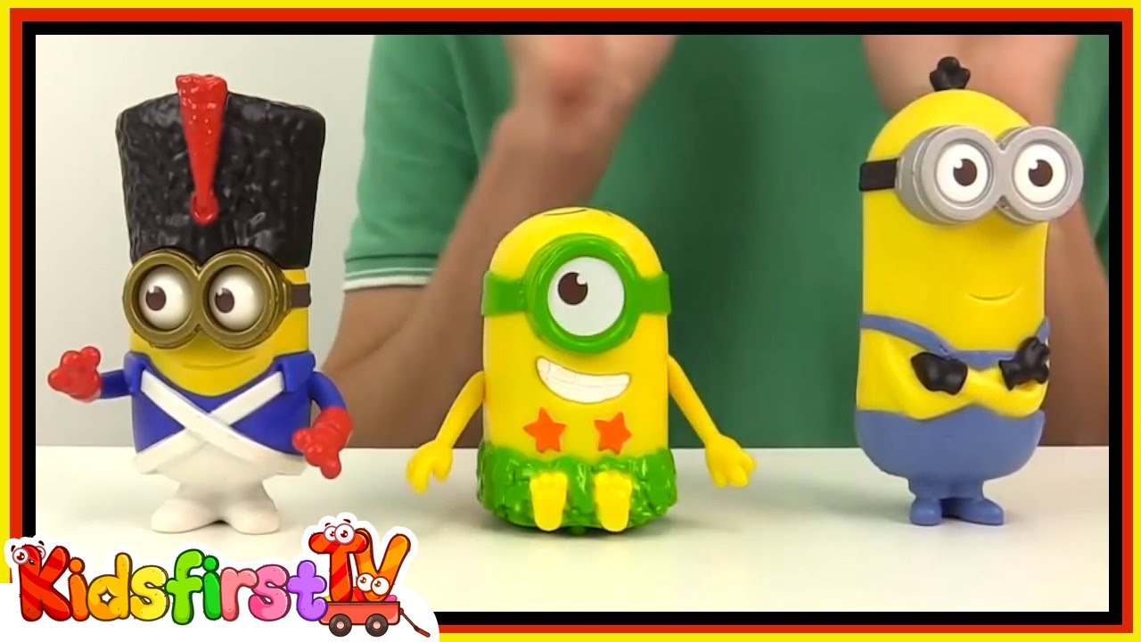 Toy Minions: Adventures at the construction site. - YouTube