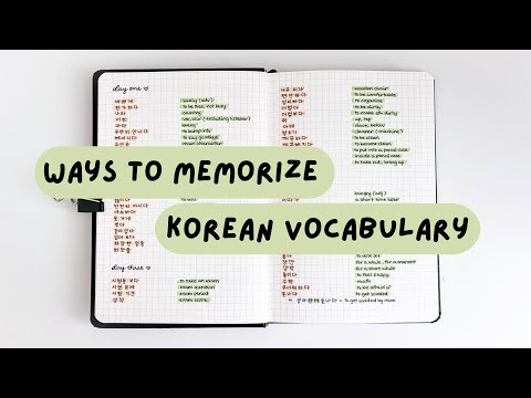 how i study and memorize korean vocabulary + free notion template | self-study korean